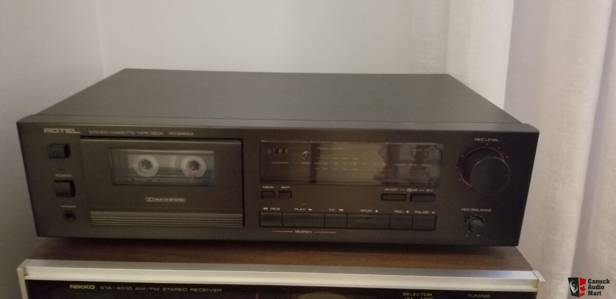 Rotel RD-945AX Stereo Cassette Tape Deck Photo #2379447 - UK Audio Mart