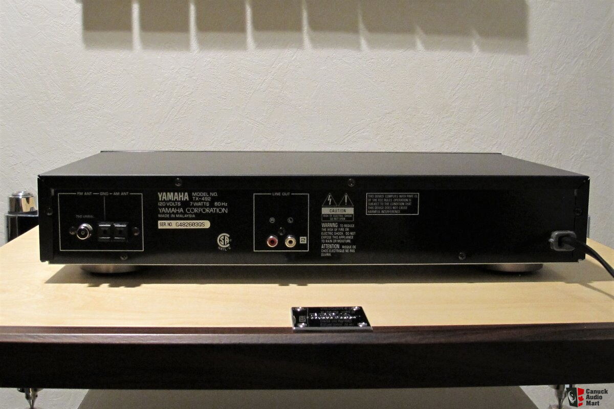 Yamaha TX-492 AM/FM stereo tuner - VERY GOOD !!! Photo #2379568 ...