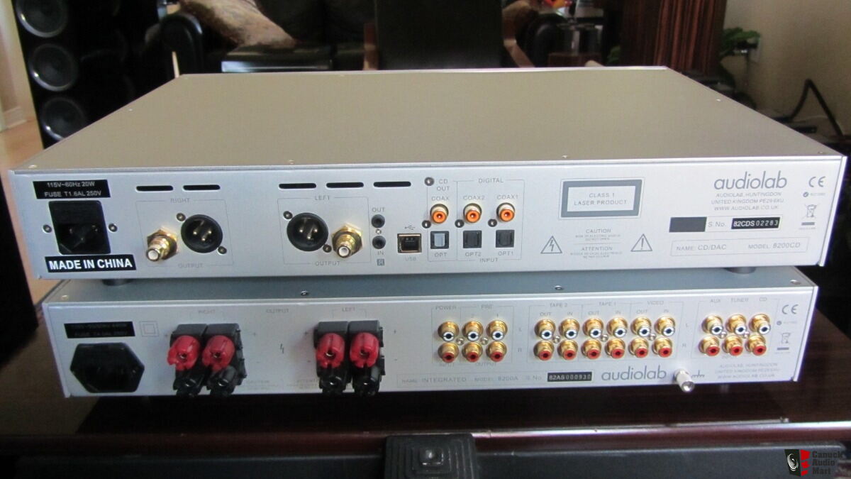 Audiolab 8200A integrated amplifier Photo #2387393 - Canuck Audio Mart