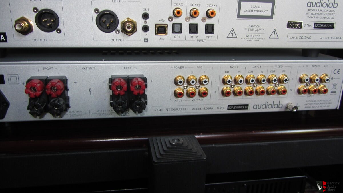 Audiolab 8200A integrated amplifier Photo #2387397 - Canuck Audio Mart