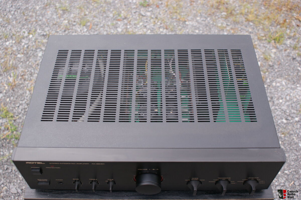 Rotel RA-980BX Int. Amp (modified) & RT-935AX Tuner Photo #2389127 - UK ...