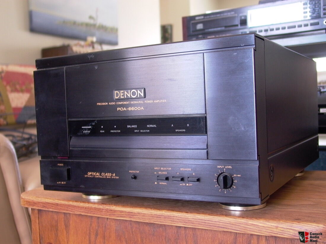 Denon POA-6600A power amps Photo #2389708 - Canuck Audio Mart