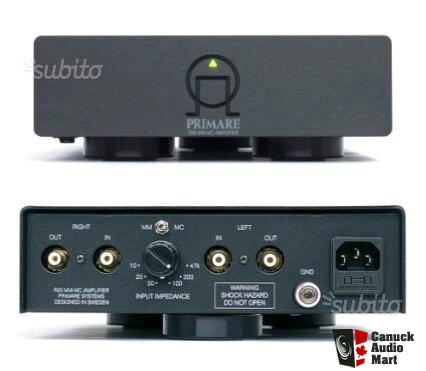 Turntable Preamp Primare R20 for Moving Coil ou Moving Magnet For Sale ...