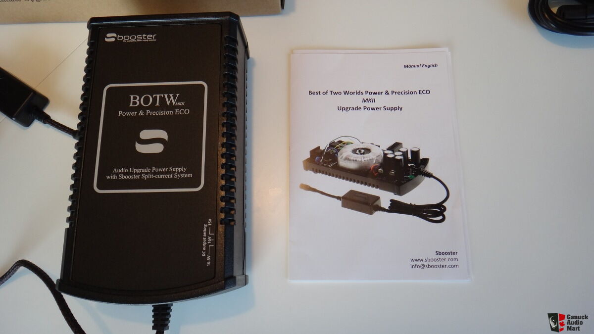 SBooster BOTW ECO MKII Linear Power Supply 15-16V DC Photo #2393881 ...