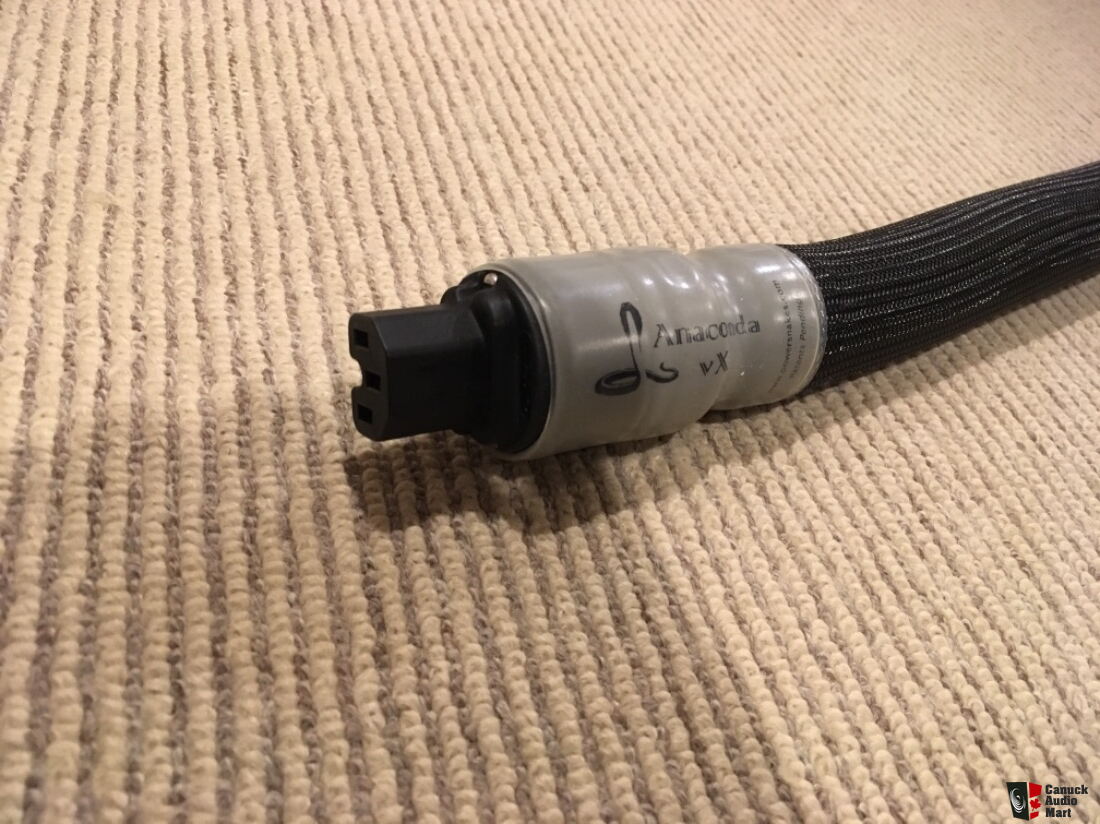 Shunyata Anaconda Vx 6 ft Power Cord Photo #2398435 - Canuck Audio Mart