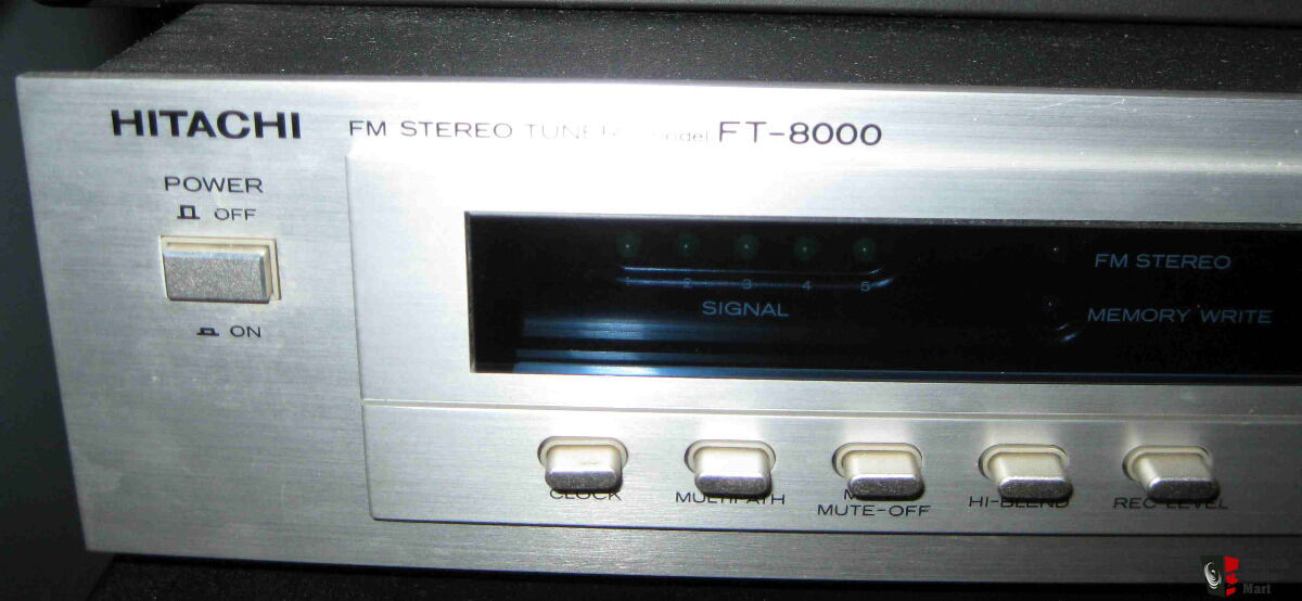 Hitachi FT-8000 rare FM stereo tuner Photo #2398548 - UK Audio Mart