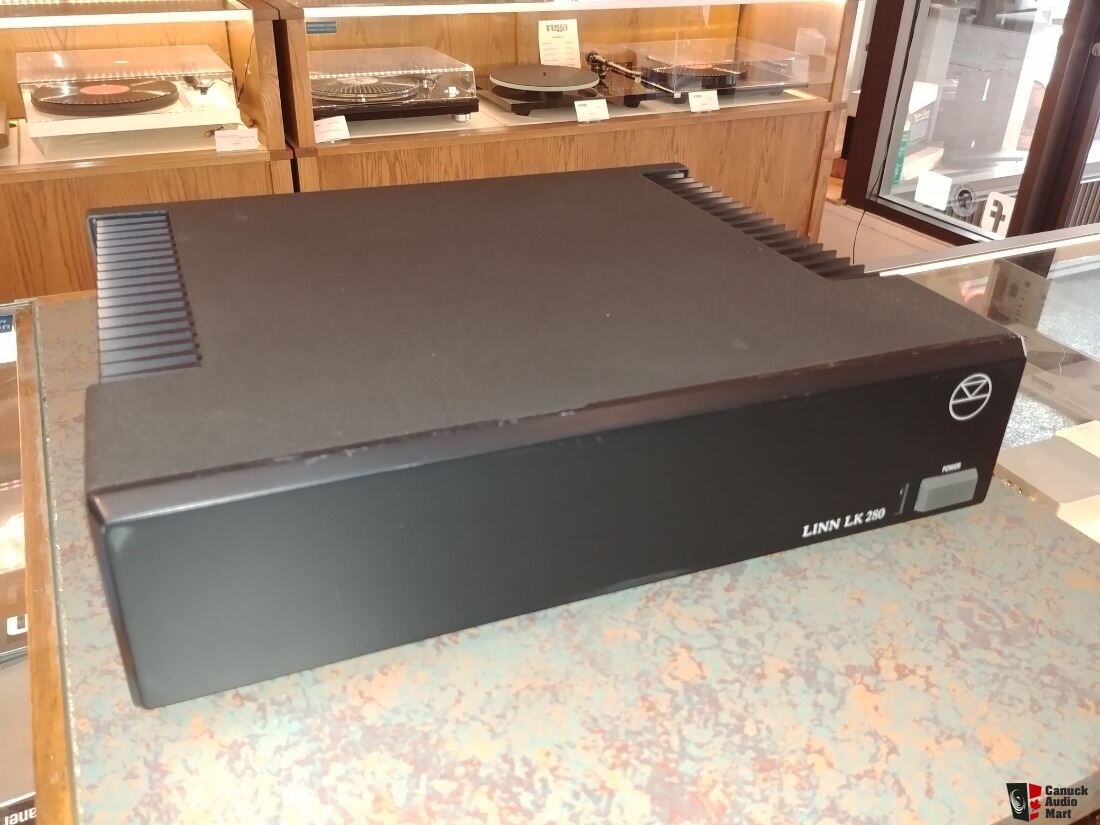 Linn LK1 Preamplifier and LK280 Amplifier With Cables Photo #2402745 ...