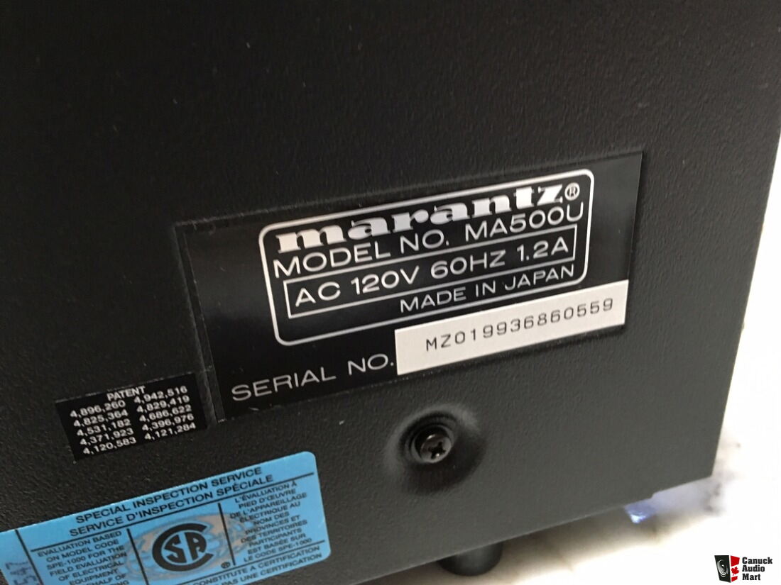 Marantz MA 500 Mono block Power Amplifier Photo #2403414 - UK Audio Mart