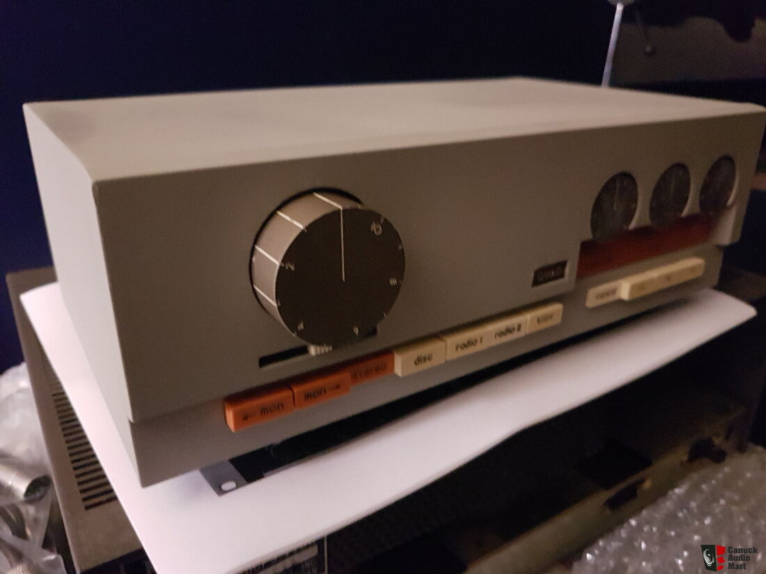 QUAD 33 preamp serviced with all DIN adaptors Photo #2399113 - Canuck ...