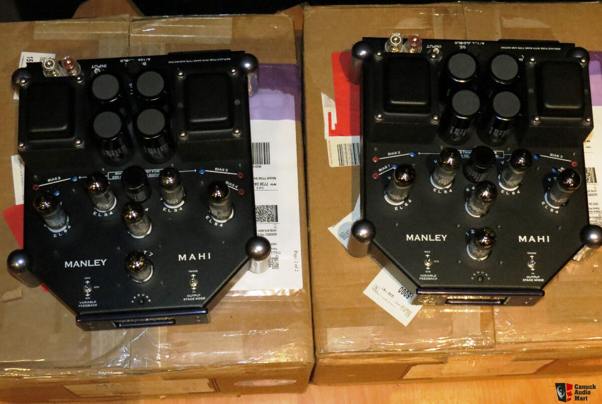 Manley Mahi Monoblock tube amps Photo #2406382 - UK Audio Mart