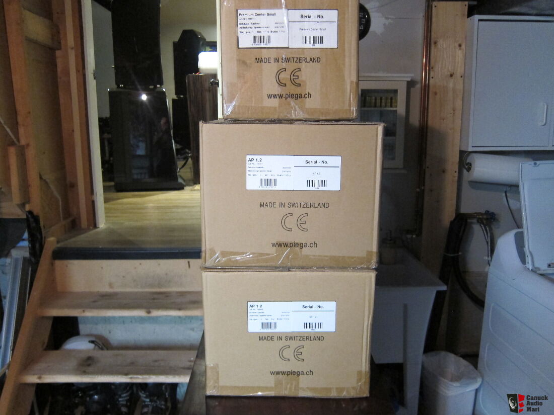 5 x Piega Premium speakers (new and perfect for high end surround ...