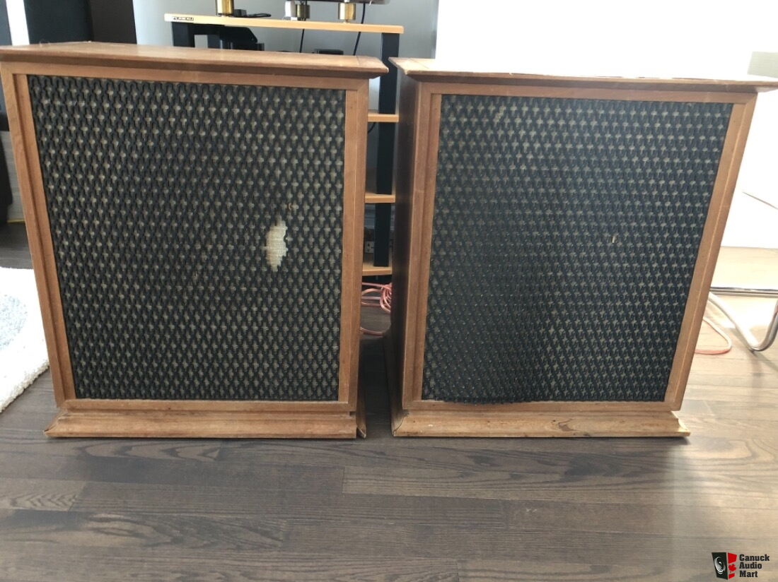Tannoy 15 inch royal blue speakers in Lancaster cabinet Photo #2409770 ...