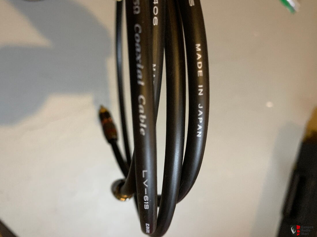 RCA interconnects - made with Canare cable For Sale - Canuck Audio Mart