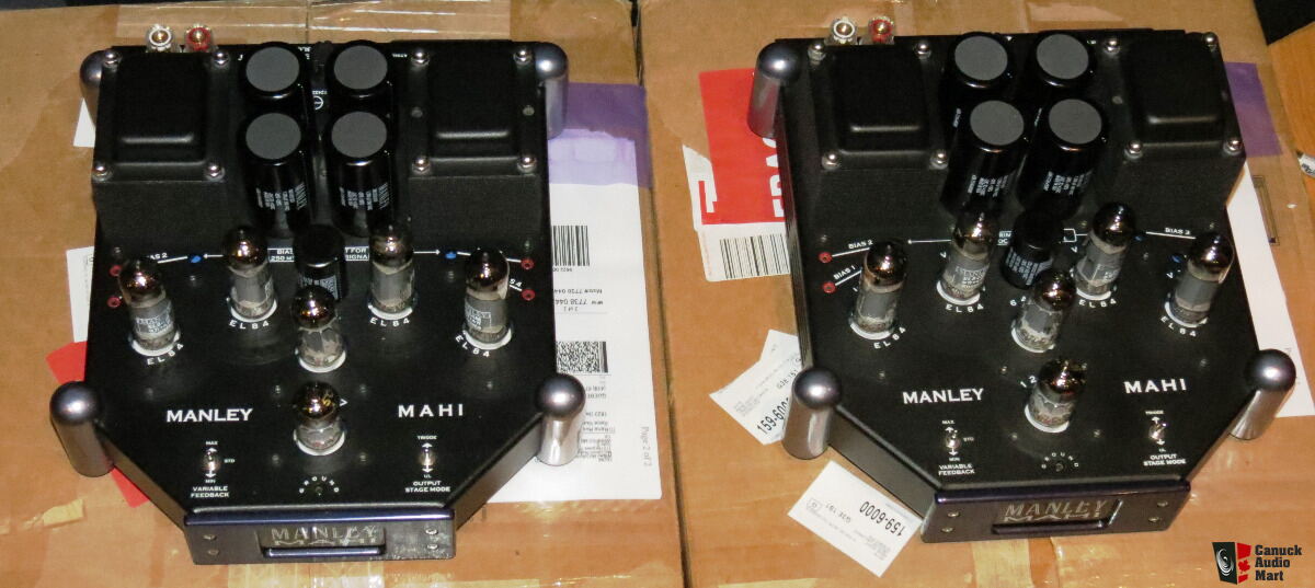 Manley Mahi Monoblock tube amps Photo #2415182 - UK Audio Mart