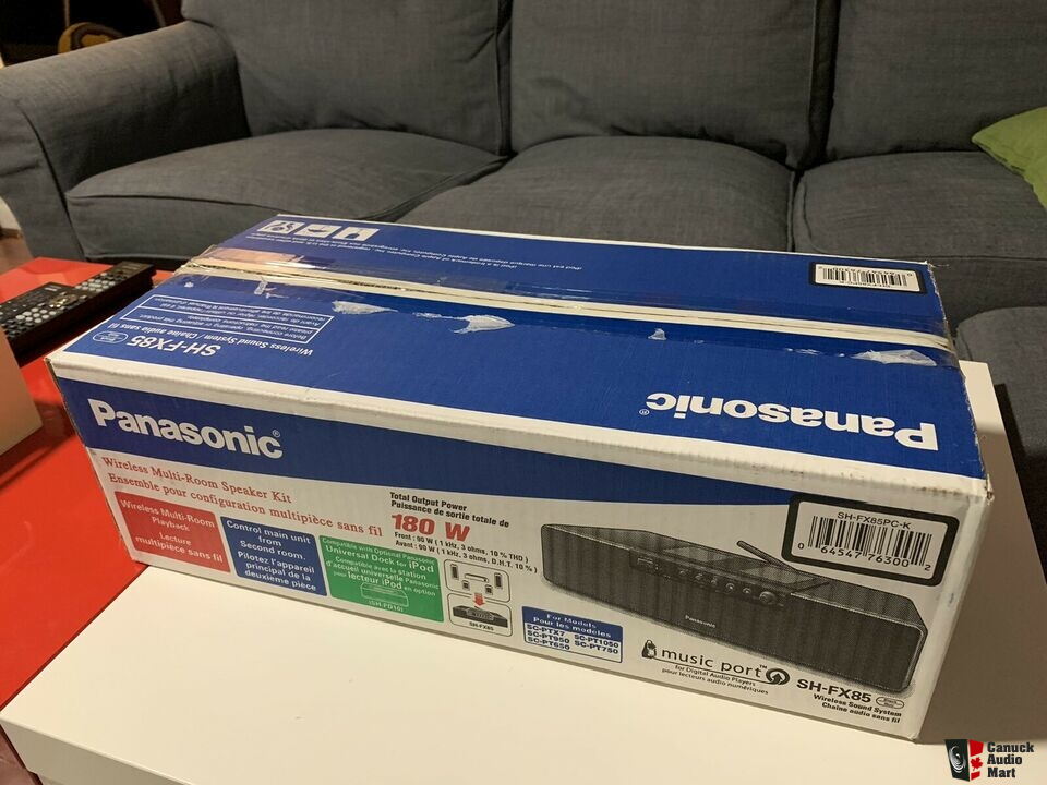 Panasonic Wireless Speaker Kit SH-FX85 (New In Box) For Sale - Canuck ...