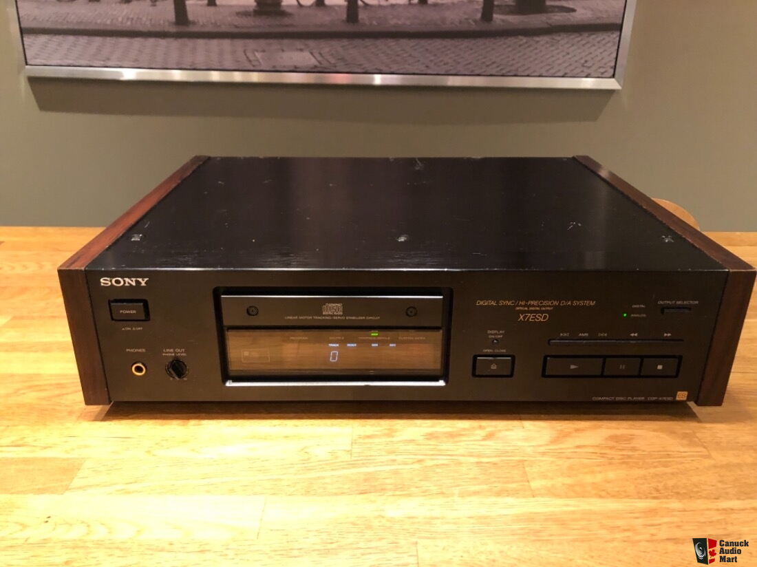 Sony CDP-X7ESD CDP CDP-X CDP-X7 Photo #2419658 - Canuck Audio Mart