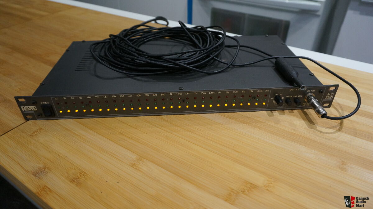 Rane RA 27 Real Time Anaylzer Photo #2420941 - UK Audio Mart