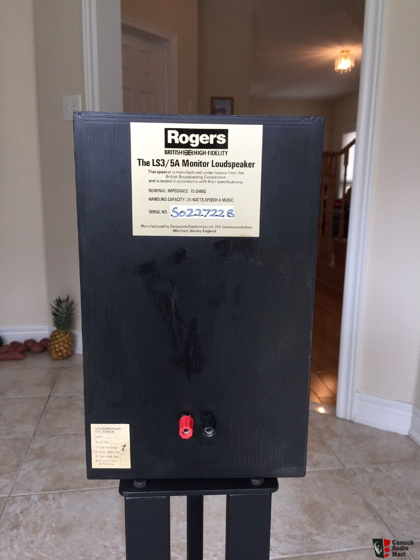 Rogers LS3/5A 15 ohm early version => very nice Photo #2421265 - UK ...