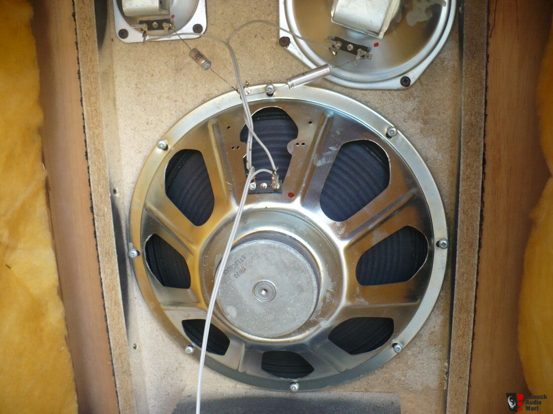 Vintage 3 Way Speaker System In Very Nice Cabinets With Jensens Photo Vintage 3 Way Speaker System In Very Nice Cabinets With Jensens Photo