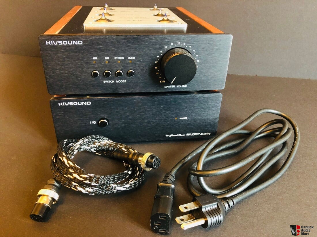 KIV sound - Dual Mono (Alpha) , MM MC Tube Phono Stage Photo #2422583 ...