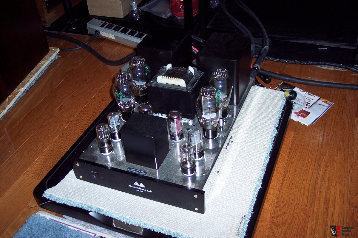 Antique Sound Lab ASL Stereo Power Amplifier 300B model AQ-1010 Photo ...