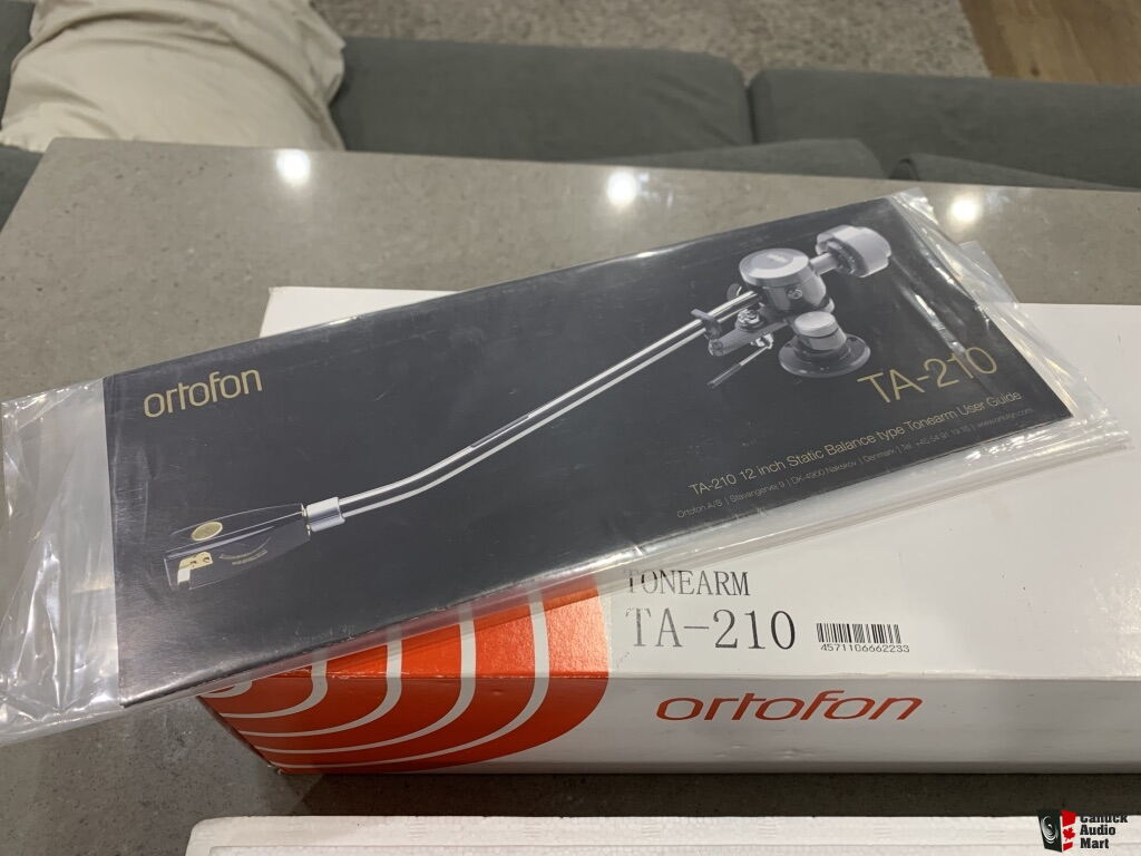 Ortofon TA-210 tonearm As New in original box, complete with phono ...