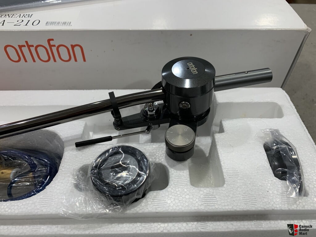 Ortofon TA-210 tonearm As New in original box, complete with phono ...