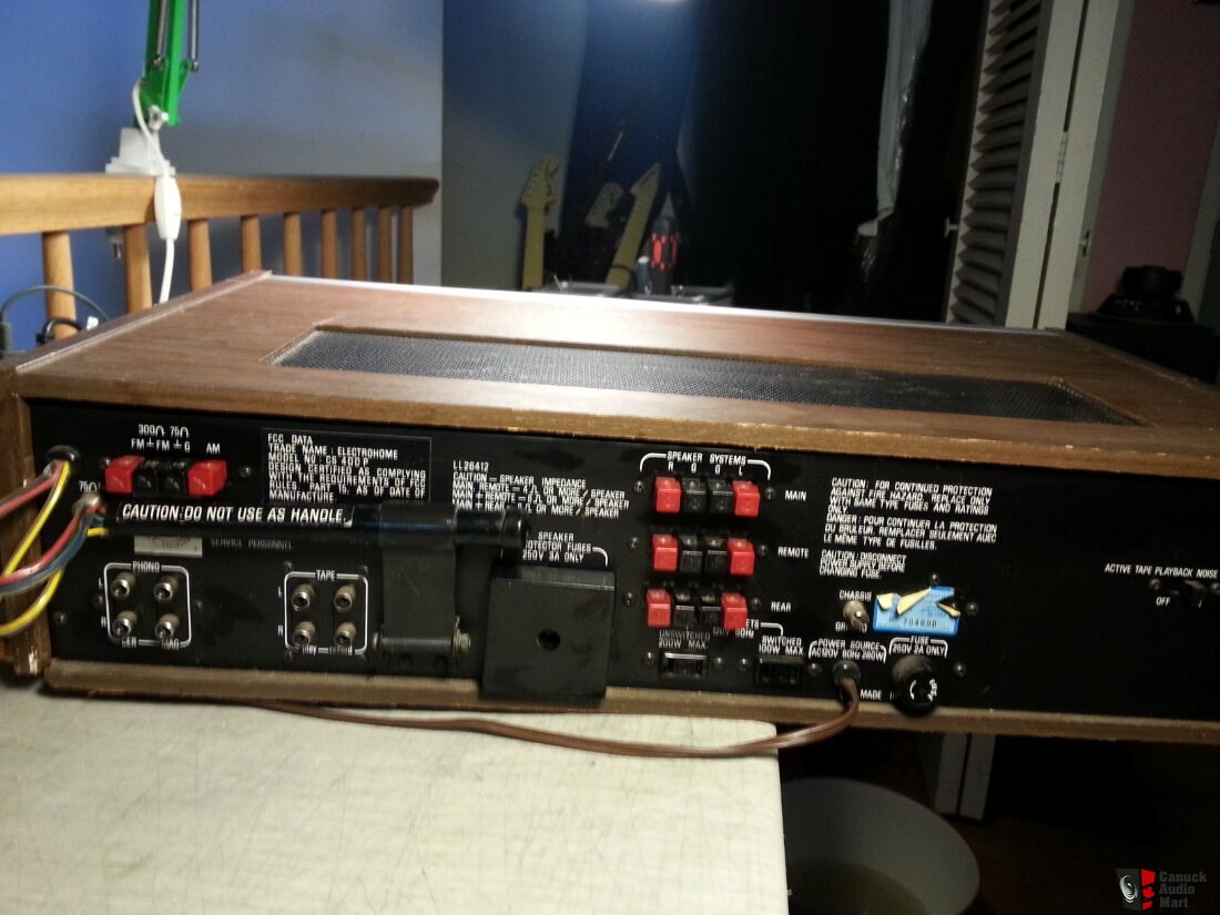 Rare Vintage Electrohome CS-400p AM/FM Stereo Receiver Photo #2423941 ...