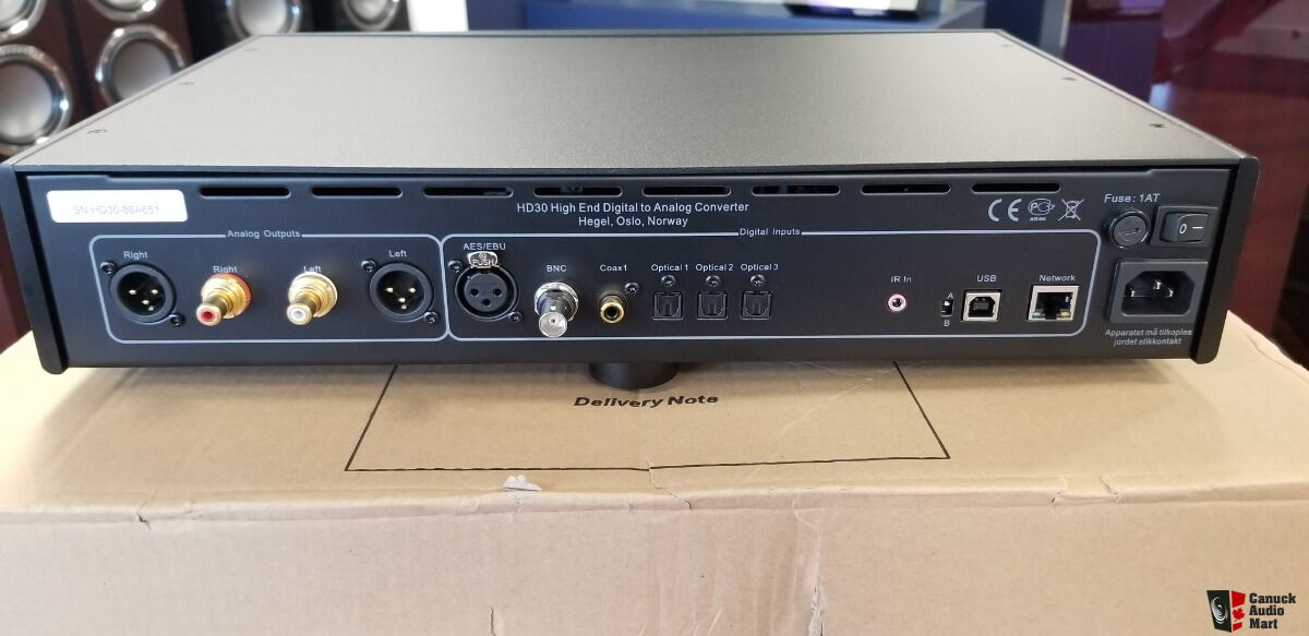 Hegel HD30 DAC/ Preamplifier Last chance Photo #2424779 - Canuck Audio Mart