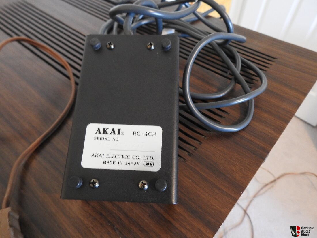 Akai AS 1080 DB AM/FM Quadraphonic Receiver Top of the line + Remote ...