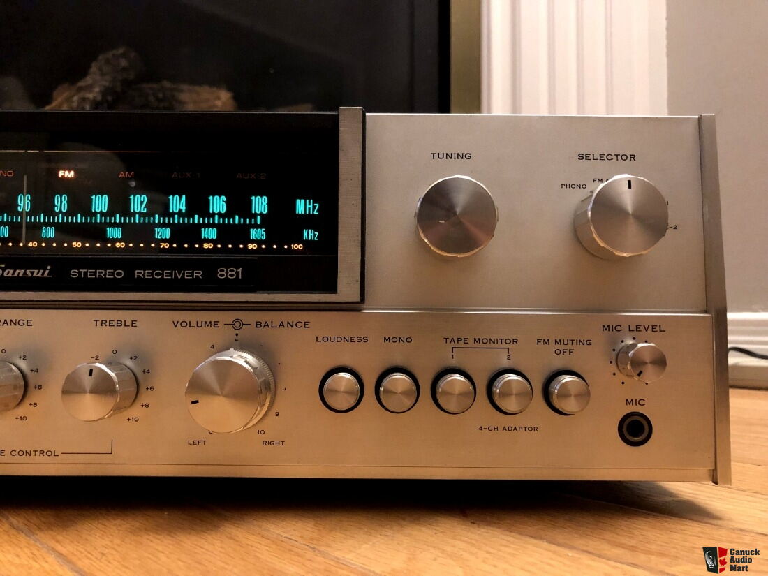 Sansui 881 Stereo Receiver in Very Good Condition Photo #2431358 - UK ...