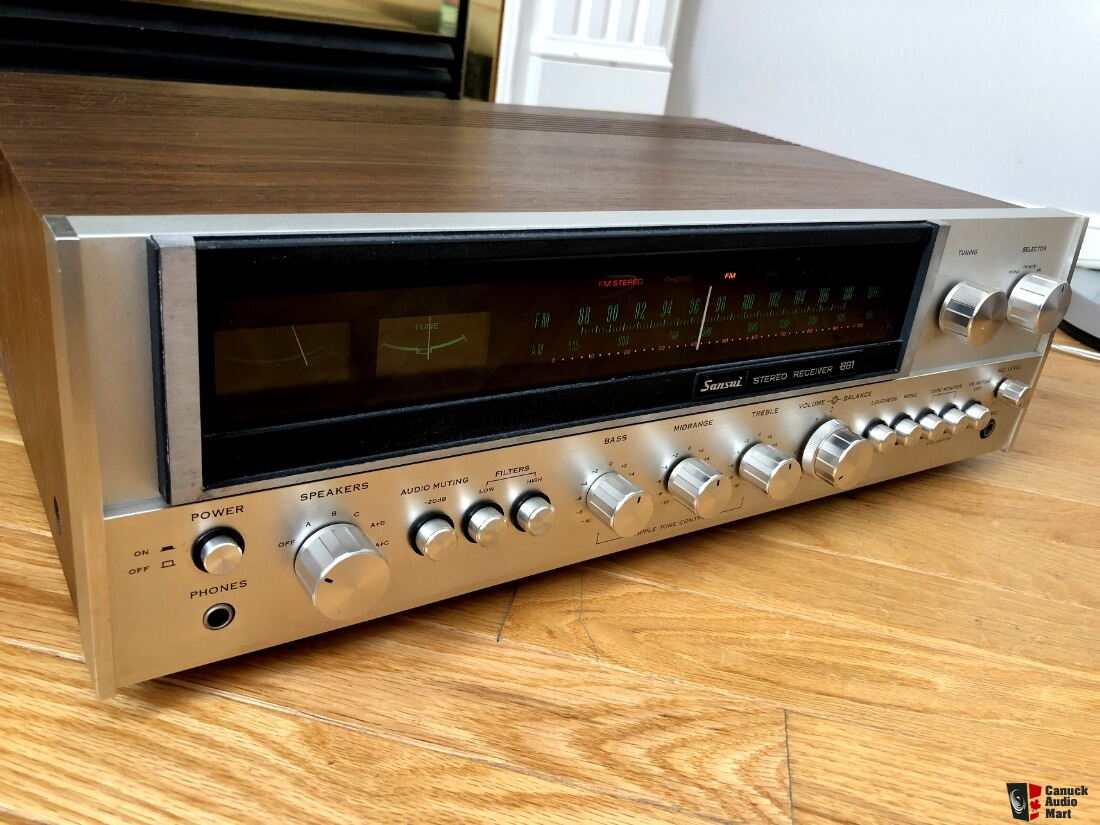 Sansui 881 Stereo Receiver in Very Good Condition Photo #2431358 - UK ...
