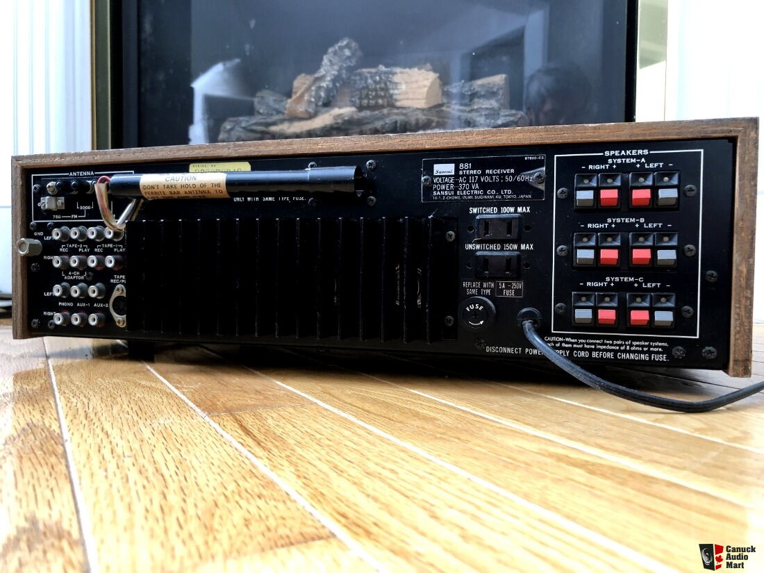 Sansui 881 Stereo Receiver in Very Good Condition Photo #2431358 - UK ...