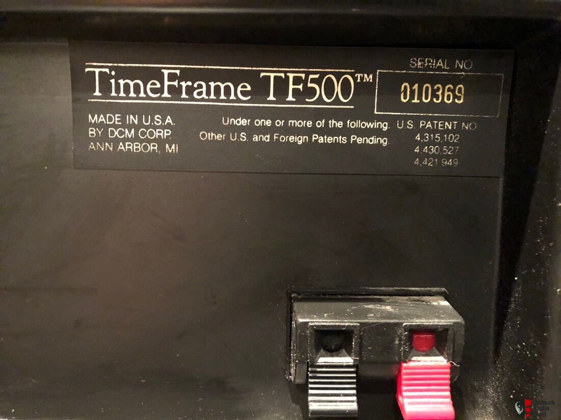 DCM Timeframe TF500 Stereo speakers TRANSMISION LINE Speakers $250 ...