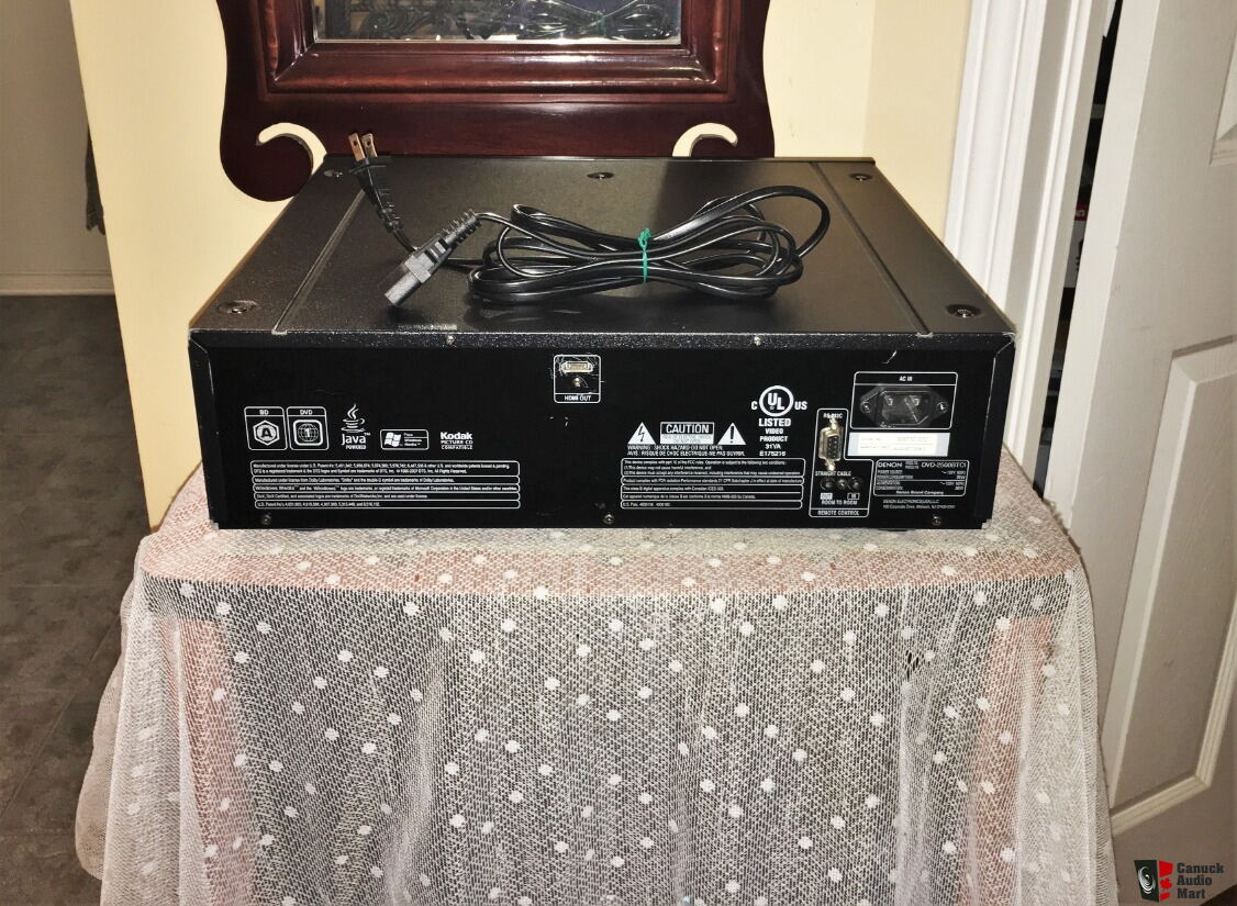High End Denon HD Transport DVD-2500BTCI **Reduced x 2 Now includes ...