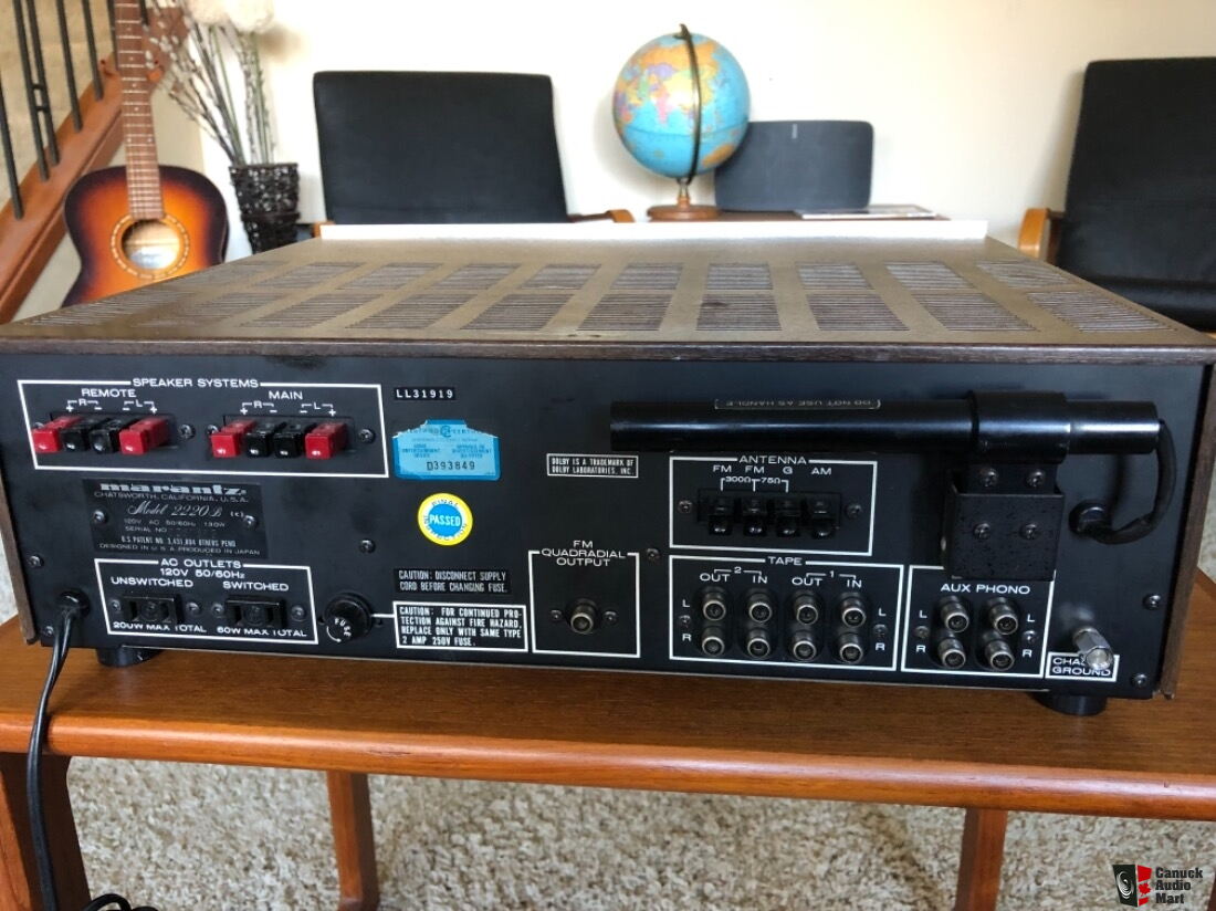 Classic Marantz 2220B Receiver with Original Manual Photo #2438114 - UK ...