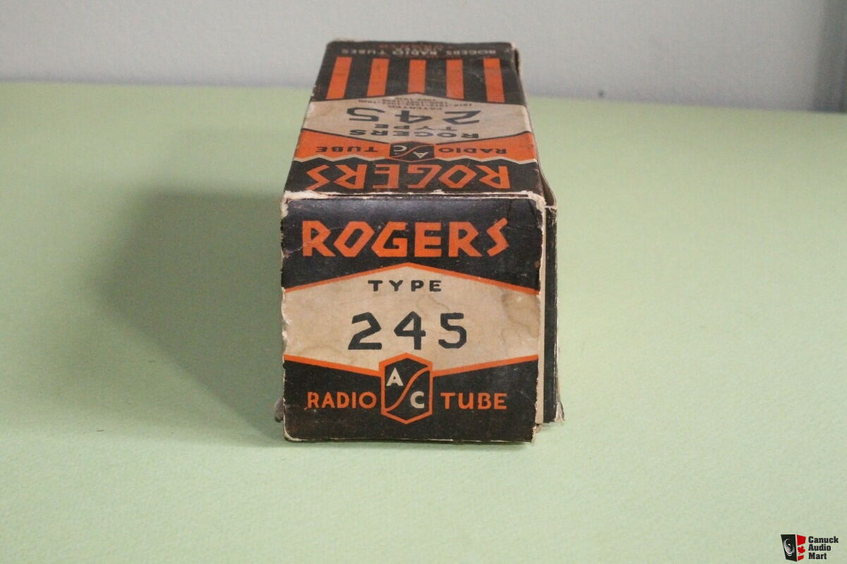 Rogers 245 globe tube manufactured by Rogers Radio Toronto Photo ...