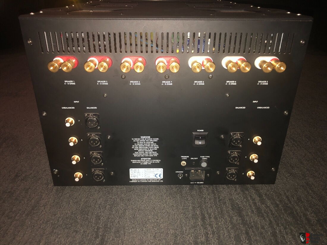 Moon Titan HT 200 - 7-channel power amplifier - 200 wpc @ 8 ohms / 400 ...