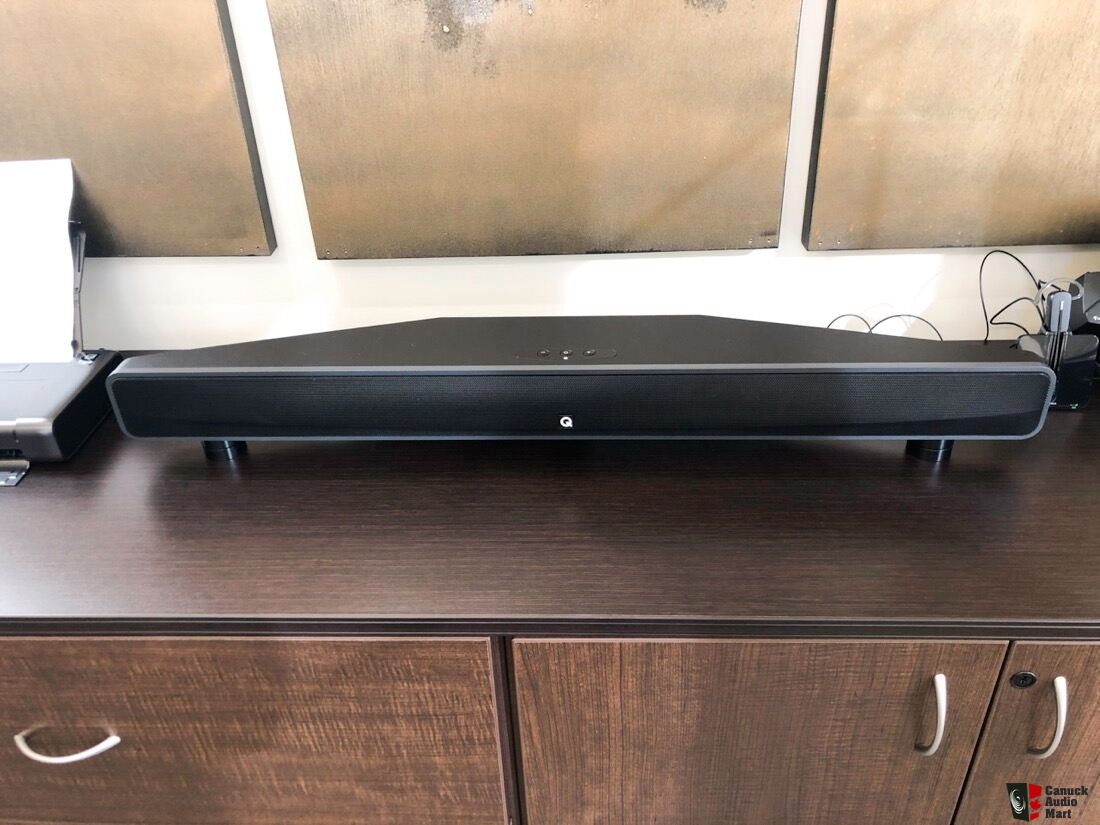 Q Acoustics M4 Media 4 HiFi Soundbar with Built-In Subwoofer in mint ...