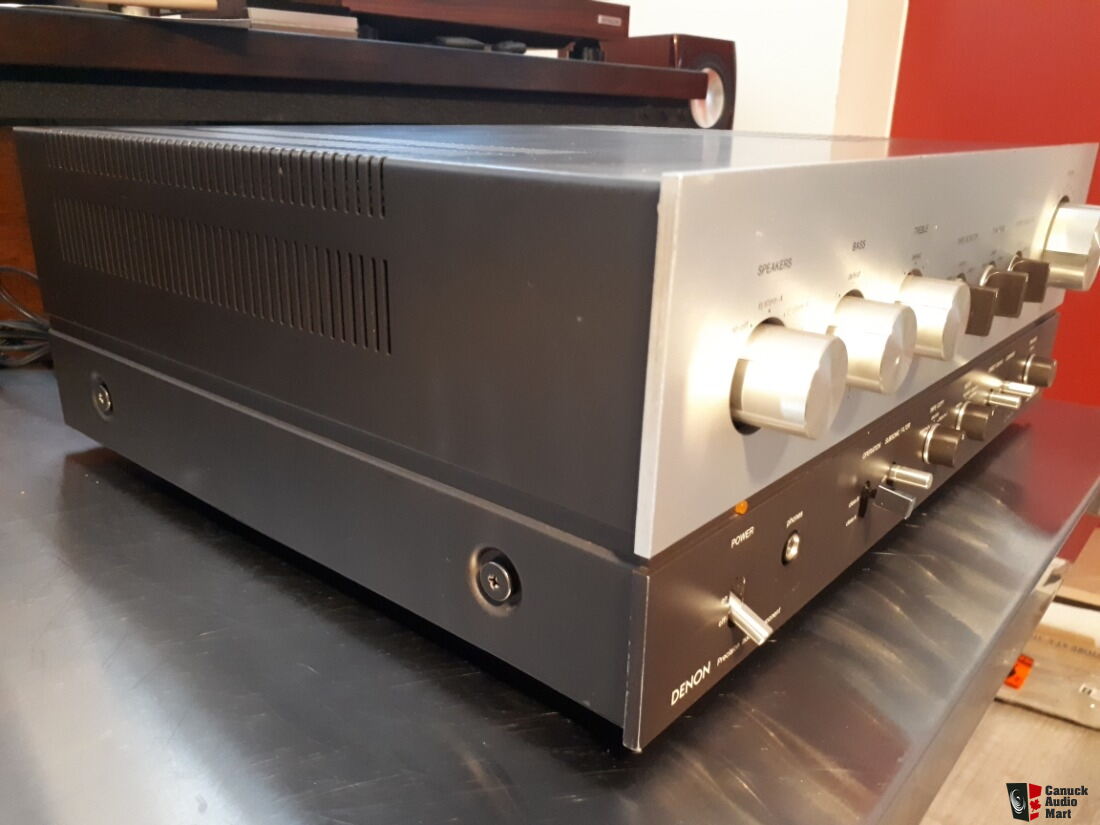 Denon PMA-830 Class A or B Integrated Amplifier with 2 Phono Inputs ...