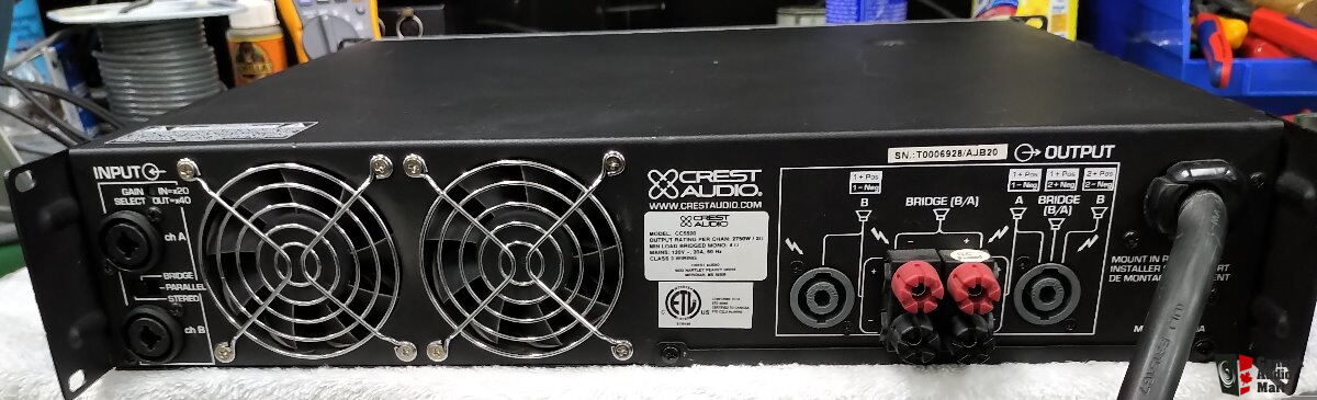 Crest C5500 Professional Power Amplifier Photo #2445262 - Canuck Audio Mart