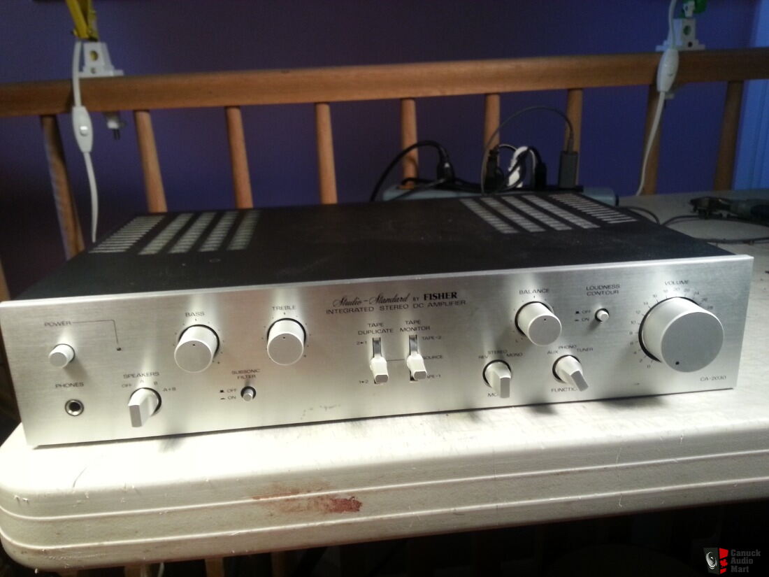 Vintage Fisher Studio Standard CA-2030 Stereo Integrated Amplifier ...