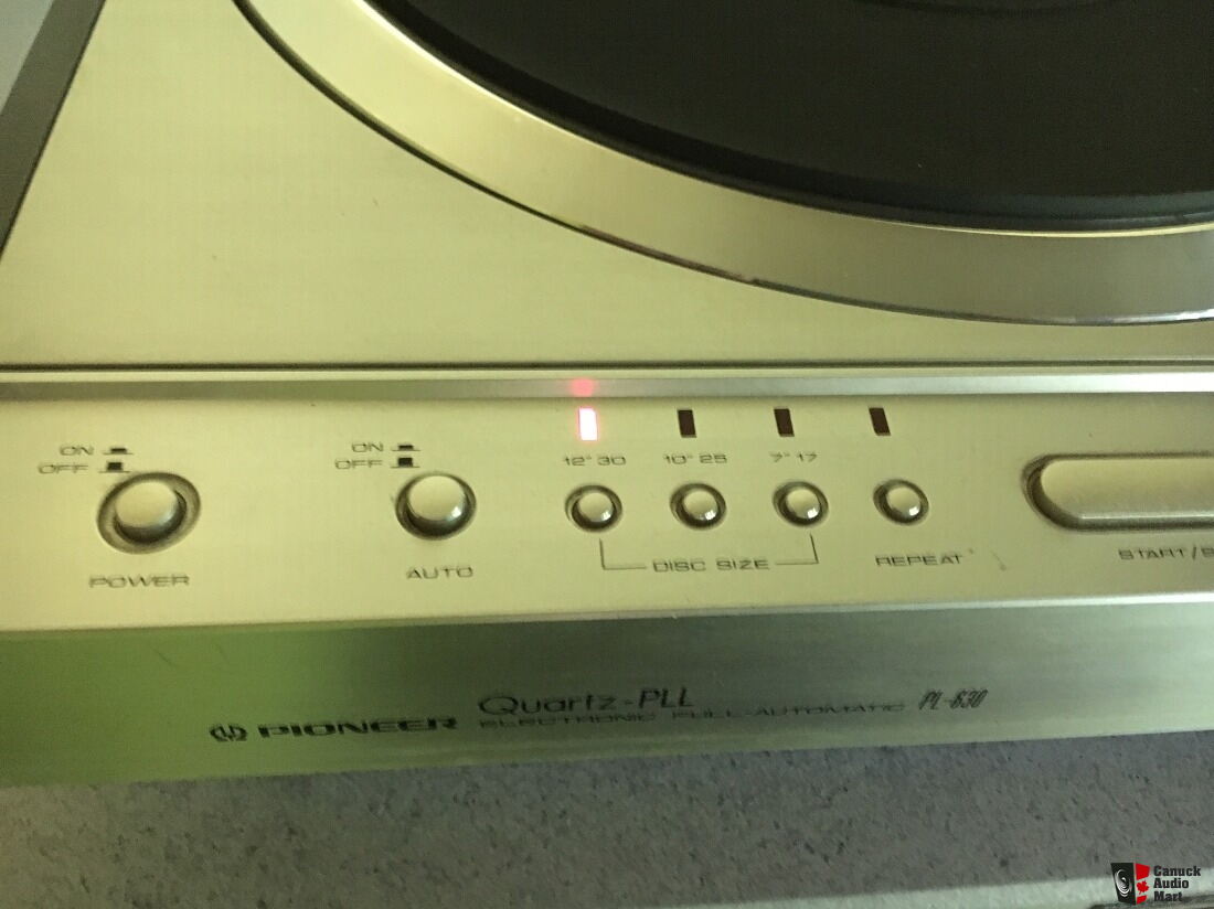Pioneer PL630 - Direct Drive Turntable - One of the Last of the Great ...