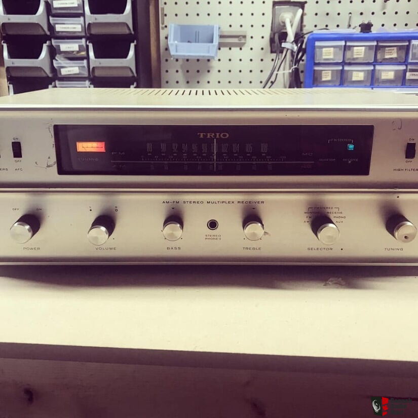 Trio (by Lafayette) W-22 Tube Receiver Photo #2451634 - Canuck Audio Mart
