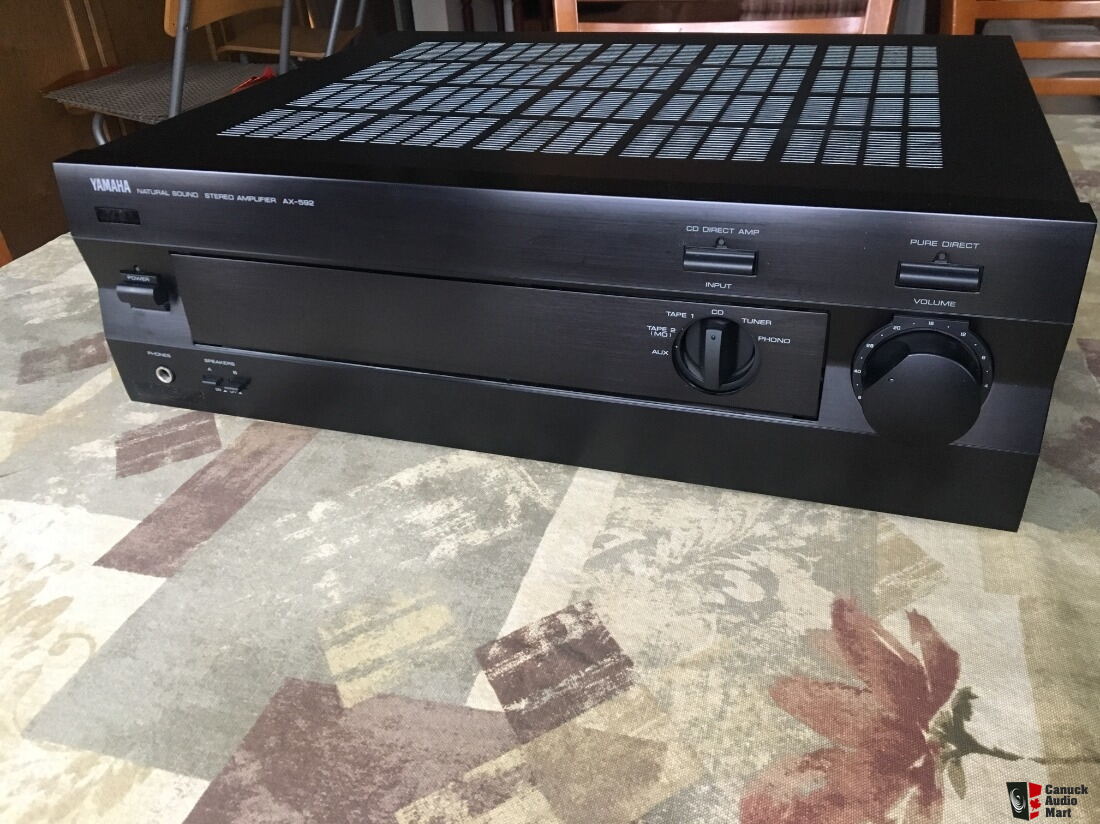 Yamaha Stereo Integrated Amplifier Model: AX-592 Photo #2452285 ...