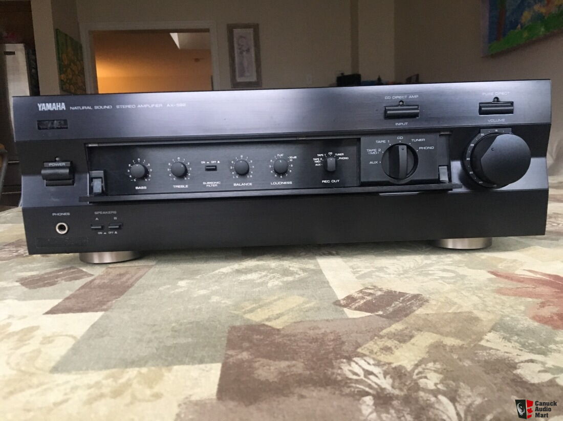Yamaha Stereo Integrated Amplifier Model: AX-592 Photo #2452287 ...