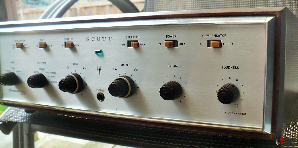 Scott 222-D Integrated Tube Amplifier With Wood Cabinet Photo #2455099 ...