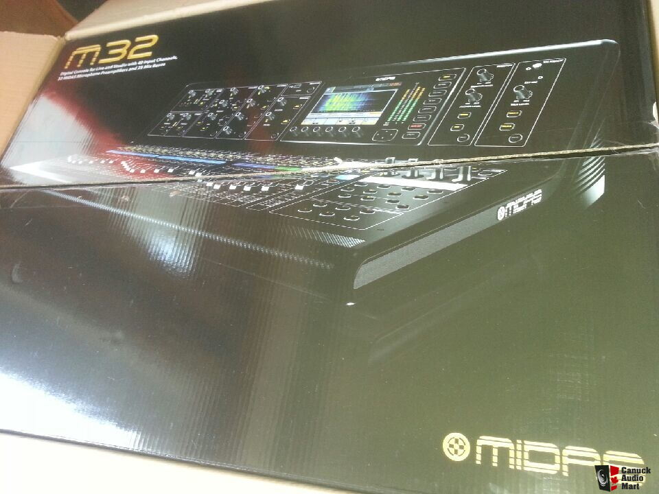 P.A.System. .Midas M32 / Behringer X32. Tops..subs Photo #2457315 ...