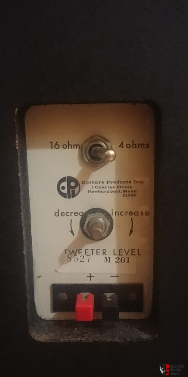 RARE Vintage EPI M201 Speakers - GORGEOUS Photo #2458455 - UK Audio Mart