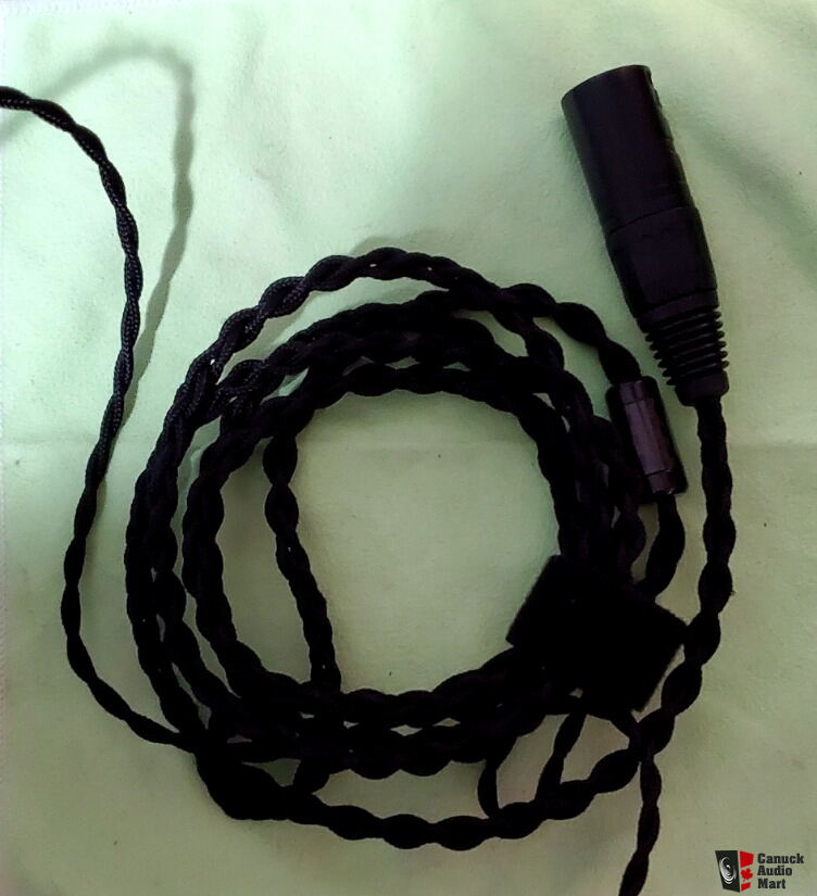 LQIcables - Black BALANCED 4Pin XLR Cable for Sony MDR-Z1R / MDR-Z7 ...